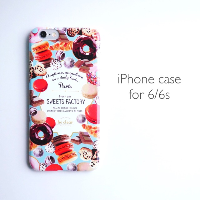iPhone case for 6/6s 【SWEETS FACTORY】 | ハンドメイドマーケット minne