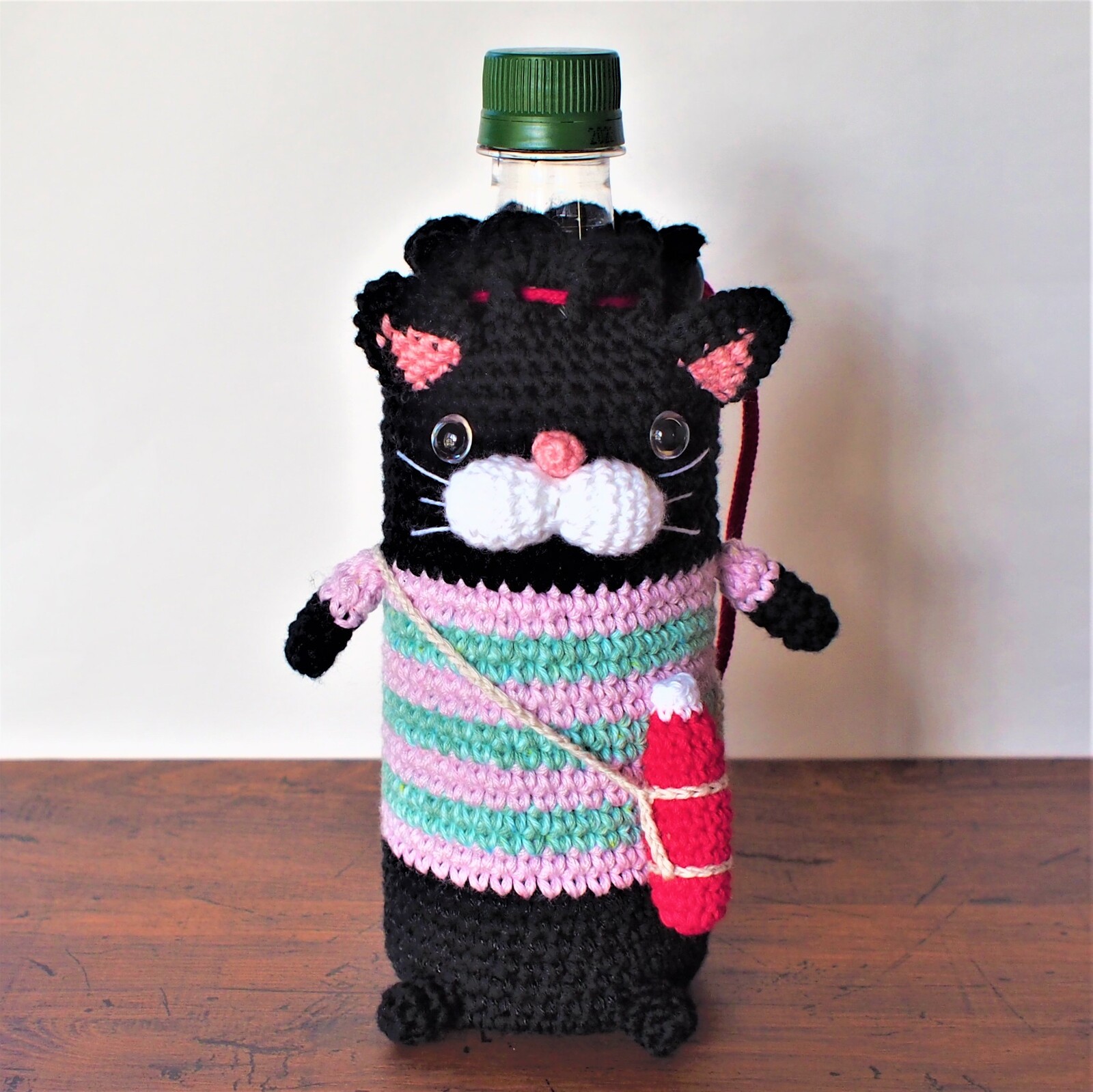 （ボトルねこ）ペットボトルカバー37 | minne 日本最大級のハンドメイド・手作り通販サイト