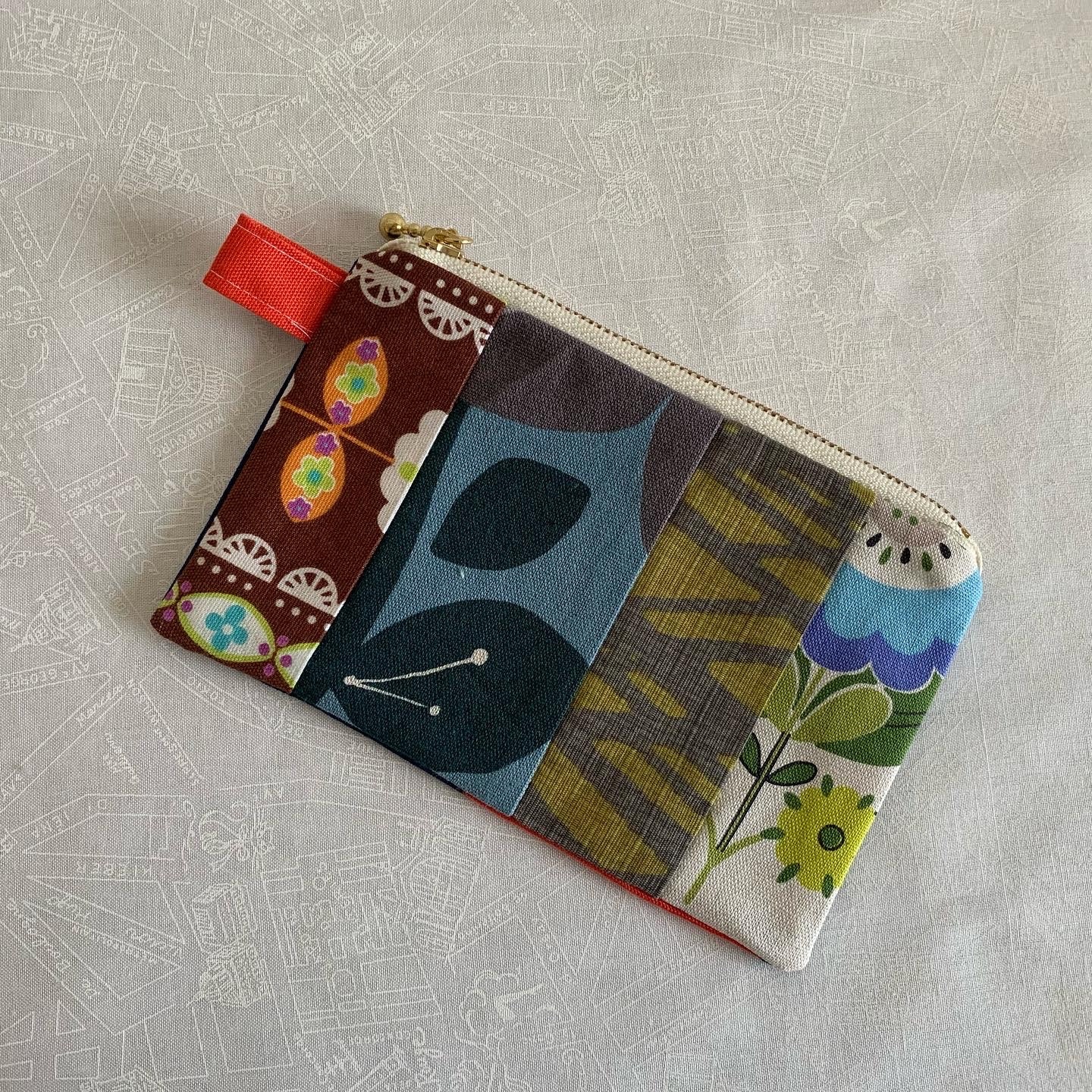 ペタンコパッチワークポーチ(10) - soeur fil ’s GALLERY | minne 国内最大級のハンドメイド・手作り通販サイト