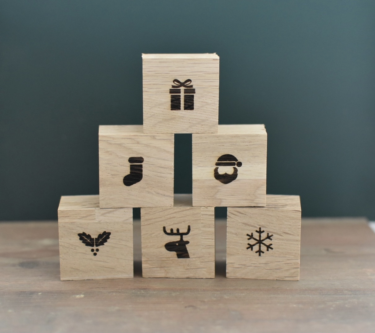 ウッドブロック＊クリスマス - atelier kinari | minne 国内最大級のハンドメイド・手作り通販サイト