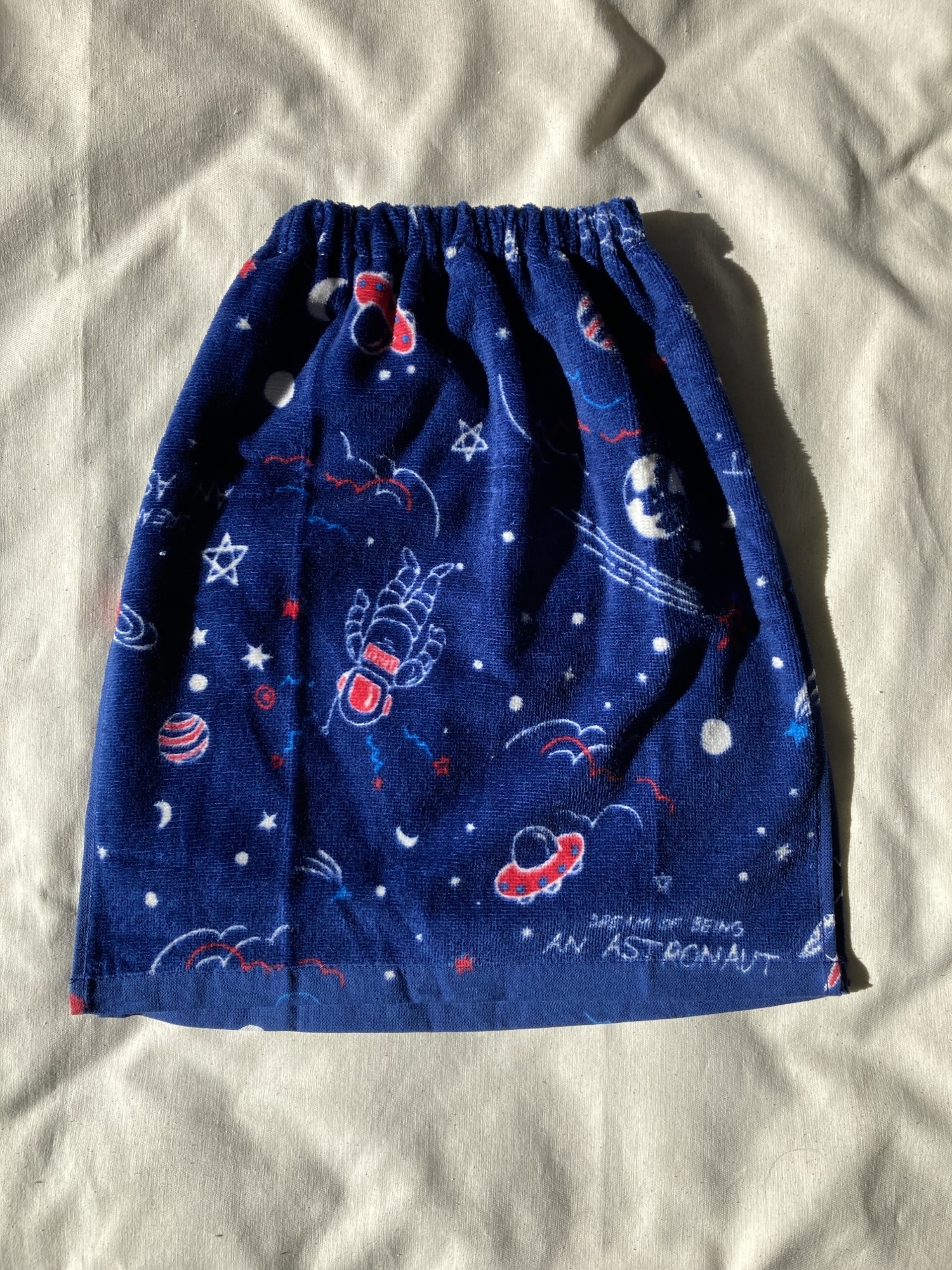 [再販]二つ折りタオルエプロン☆宇宙 - ga-suke | minne 国内最大級のハンドメイド・手作り通販サイト