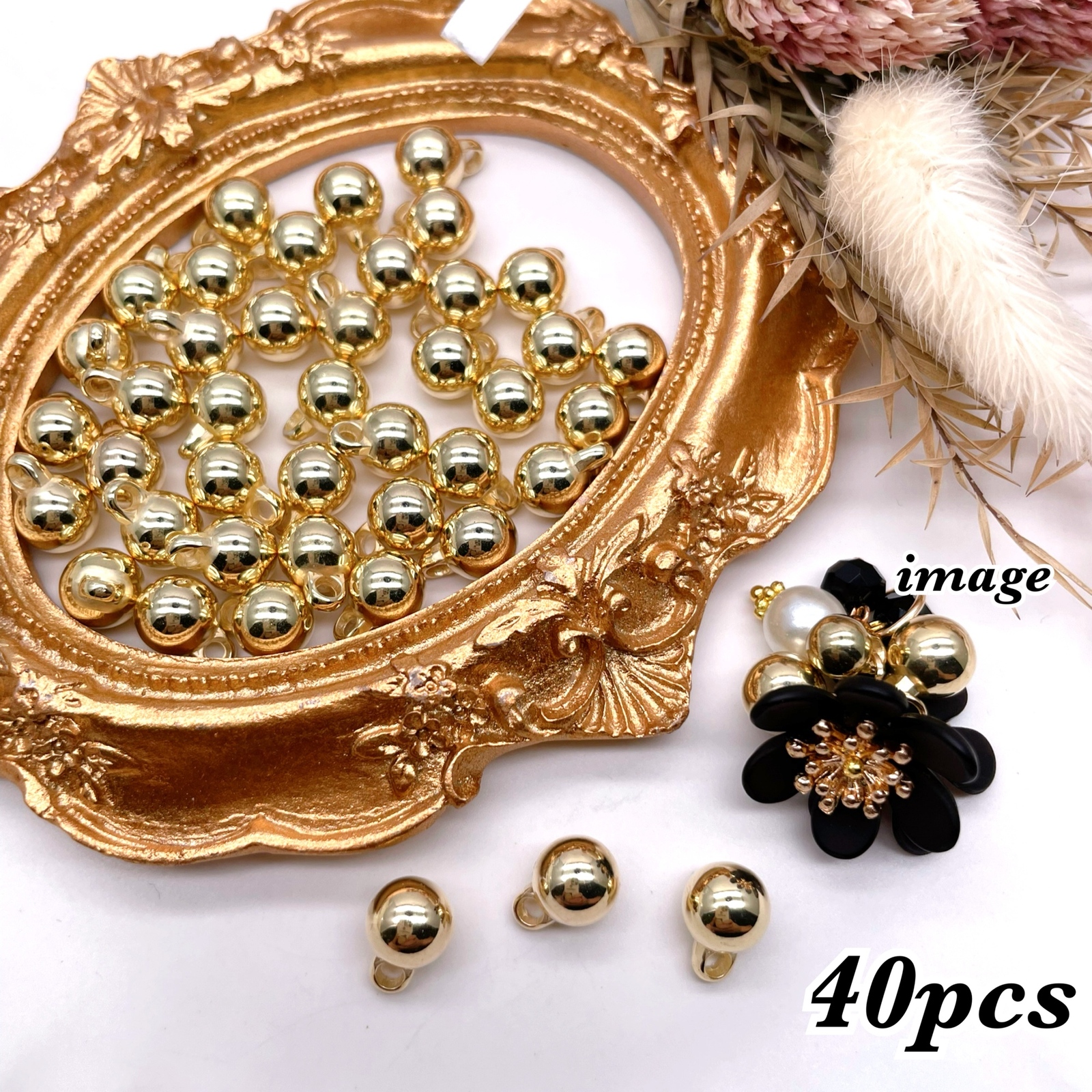 【acrc7190chmm】【8mm ball】【約40個】ccb ball charm ボールチャーム・CCB・つぶつぶ・軽量 - ritose shop | minne 国内最大級の ...