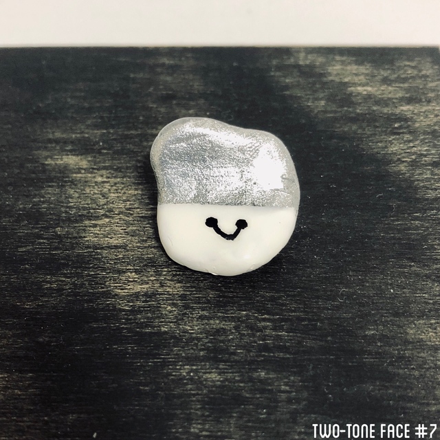 TWO-TONE FACE #7 | ハンドメイドマーケット minne
